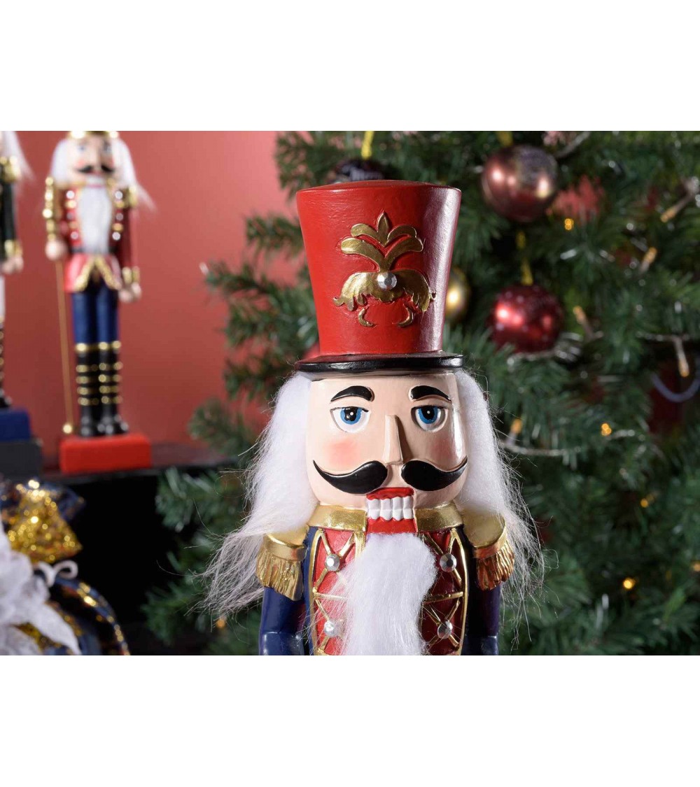 Buy Online: Set of 3 Decorative Resin Nutcrackers with Golden Details € 237,43