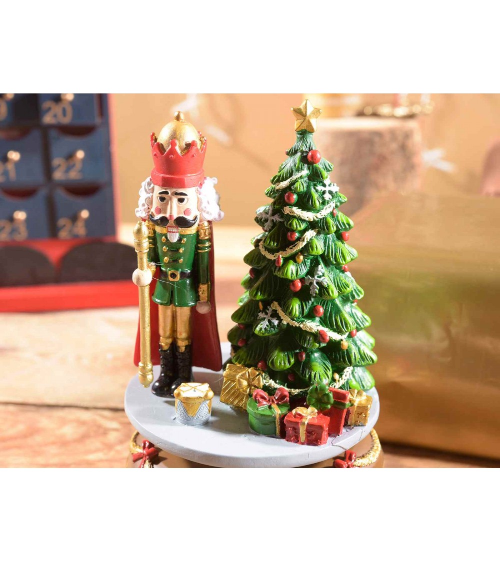 Buy Online: Rotating Music Box with Nutcracker and Christmas Tree in ...